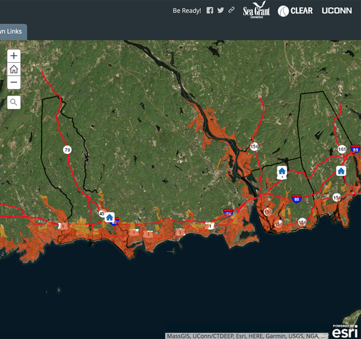 Coastal storm preparedness story map created for Connecticut towns ...